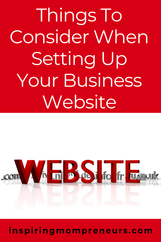 Things To Consider When Setting Up Your Business Website - Inspiring ...