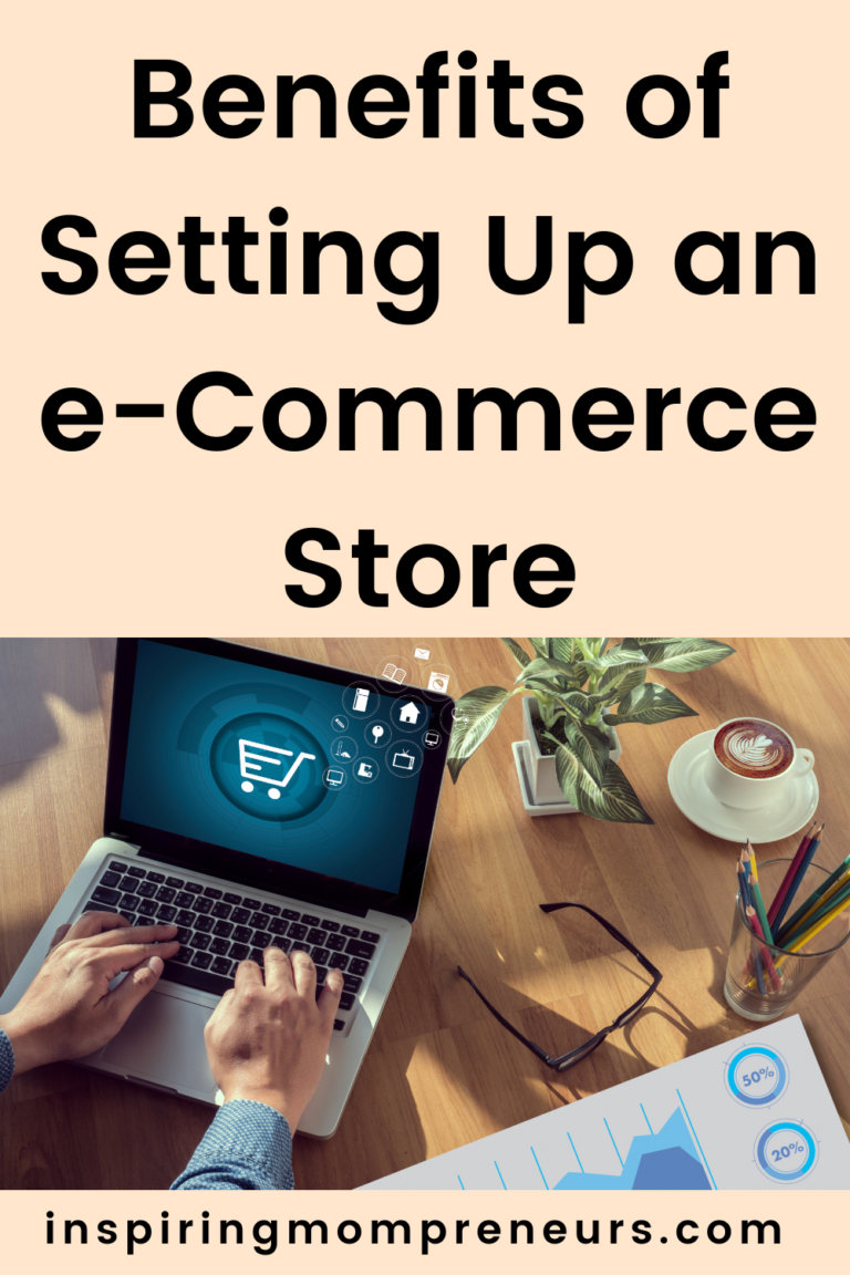 Why Set Up an e-Commerce Store - Inspiring Mompreneurs